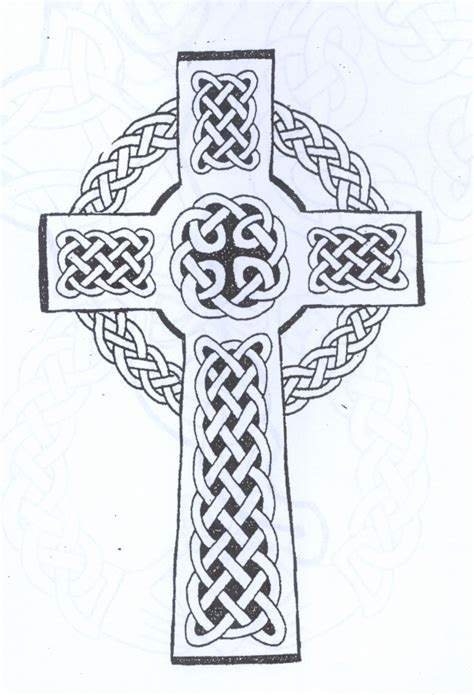 Celtic Cross Drawings