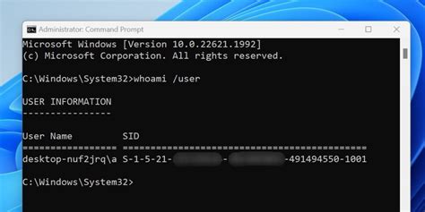 How To Find The Sid Of Any User In Windows 11