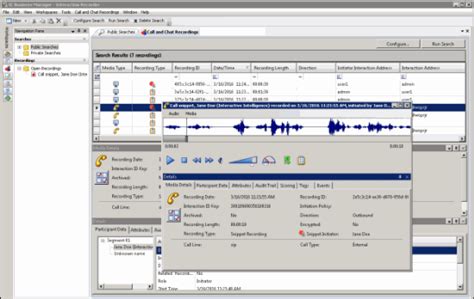 Interaction Recorder Client For Ic Business Manager Help Open Recordings