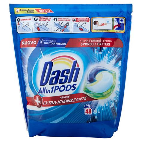 Detergent Rufe Automat Dash Igienizzante 48cps Emagro