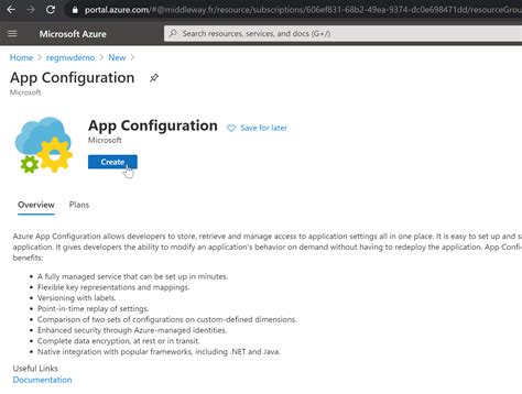 MiddleWay Simplifying App Settings With Azure App Configuration