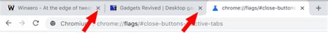 any way to remove x button from chrome tabs stack overflow
