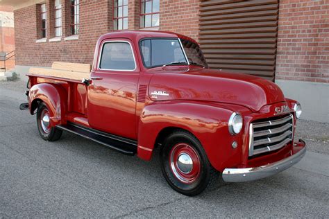 1950 Gmc Custom Pickup Front 34 196042