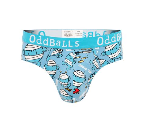 Mr Bump Mr Men Mens Briefs