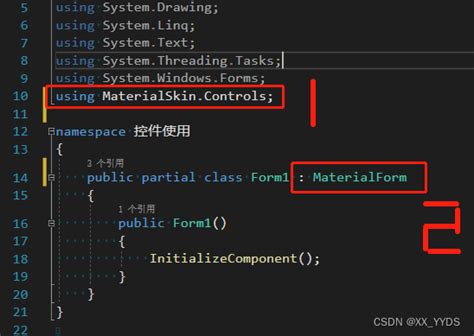 C Winform控件包 Materialskin使用教程 免费开源，支持中文！ Ew帮帮网