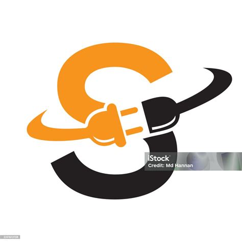 편지 S 개념에 초기 전기 로고 전기 플러그 기호 벡터 및 템플릿 0명에 대한 스톡 벡터 아트 및 기타 이미지 0명 뇌우