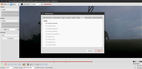Avidemux Review Non Linear Video Editing And Transcoding Made Easy Softpedia