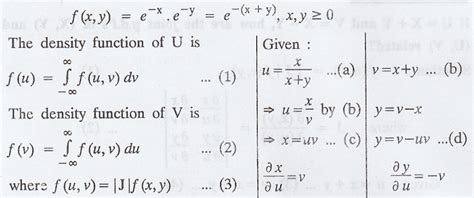 Transformation Of Random Variables