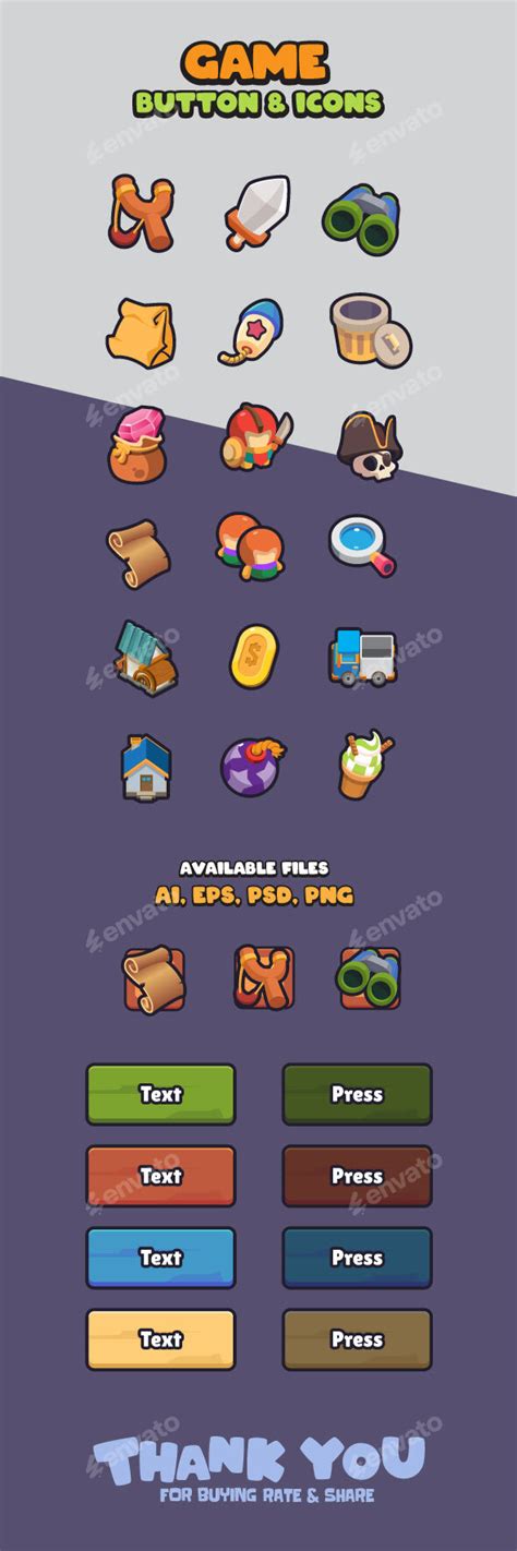 Game Ui Kit V02 Game Assets Graphicriver