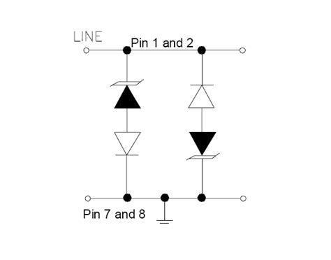 LCDA05 5V Low Capacitance TVS Diode Array High Speed Data Semtech