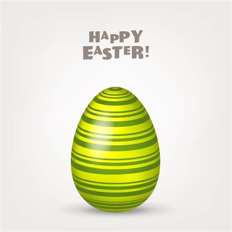 Premium Vector Easter Egg Spring Holidays In April T Seasonal