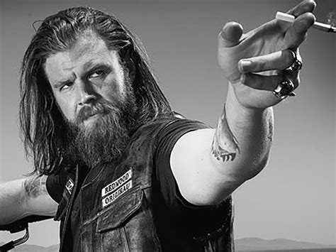 Tatuagem De Ryan Hurst Filhos Da Anarquia Opie I Miss You Rip