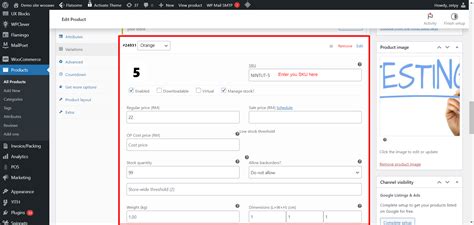 How To Add Remove Variation Sku In Woocommerce Plugin