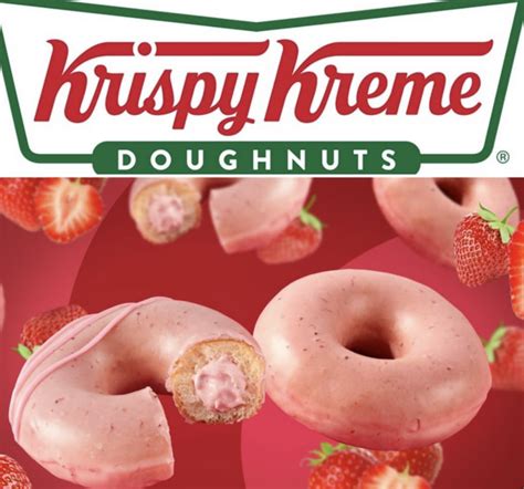 Krispy Kremes Strawberry Glaze Is Returning With Pretty Pink Donuts