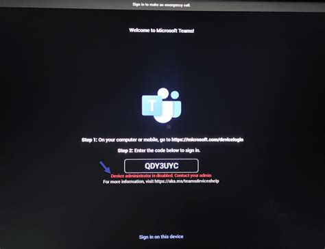 android teams room administrator is disabled resolved profound