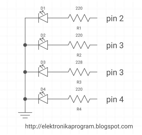 Tutorial Pemrograman Led Kedip Atau Runing Led Menggunakan Arduino