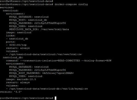 Список важных команд для работы с docker compose zomro