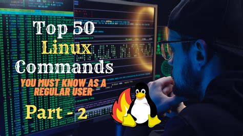 Top 50 Linux Basics Commands Part 2 In Hindi Kali Linux Youtube