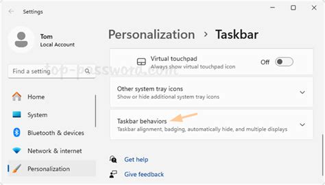 How To Show Or Hide Taskbar Labels In Windows Password Recovery