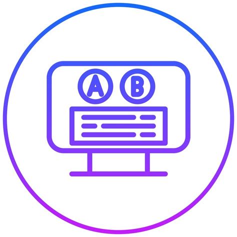 Premium Vector Functional Testing Icon