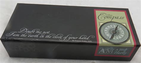 Authentic Models Victorian Pocket Compass Co029 Obsolete Discontinued