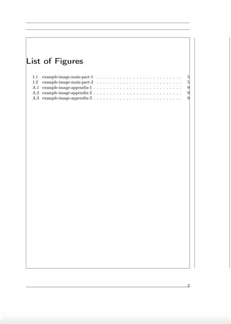 Appendices Splitting List Of Figures Tables Between Main Document And Appendix Tex Latex
