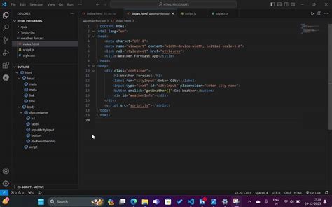 Praveen Sata On Linkedin Weatherforecast Appdeveloper Html Javascript