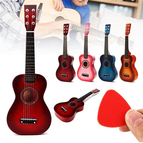 6 Strängad Akustisk Gitarr För Barn • Barn World