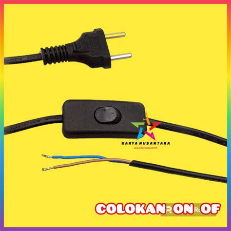 Jual Kabel Power Switch Saklar On Off Kabel Sambungan Lampu Shopee Indonesia
