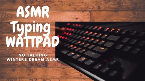 asmr typing no talking youtube