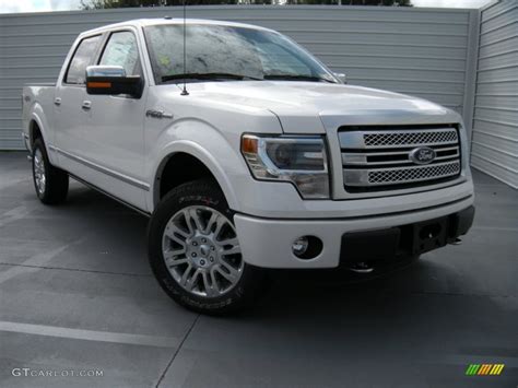 2014 White Platinum Ford F150 Platinum Supercrew 4x4 96222980 Photo 6