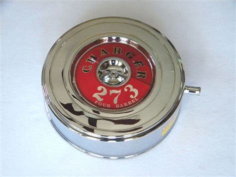 1964 67 Mopar 273 Four Barrel Chrome Air Cleaner