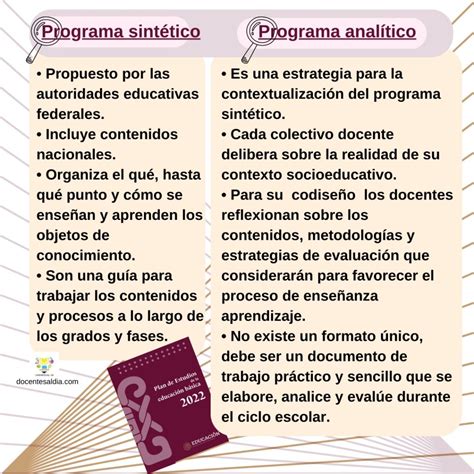 Cómo Elaborar El Programa Analítico Explicación Y Ejemplo