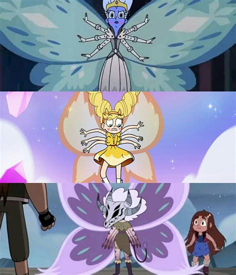 Star Vs The Forces Of Evil Transformações Das Rainhas The Forces Of