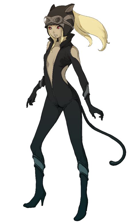 Gravity Daze 1girl Blonde Hair Dark Skin Gloves Goggles Red Eyes