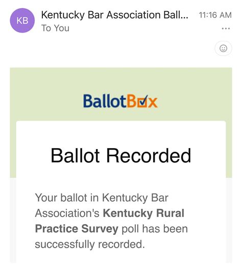 Kentucky Lawyers Have You Cast Your Ballot The Kentucky Bar