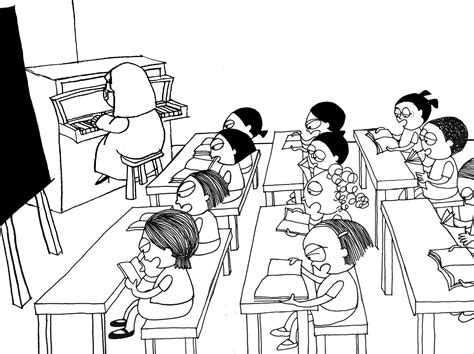 School Classroom Drawing At Explore Collection Of School Classroom Drawing