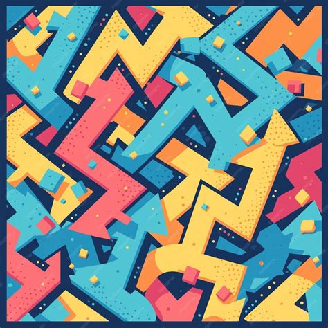 Premium Vector Zigzag Patterns With Sharp Angles