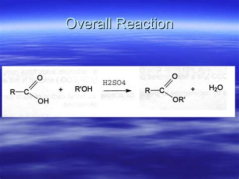 I Chem Synthesis Of Esters PPT