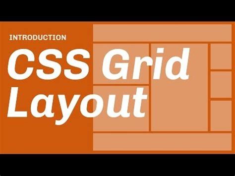 CSS Grid Layout Introduction Css Grid Grid Layouts Css