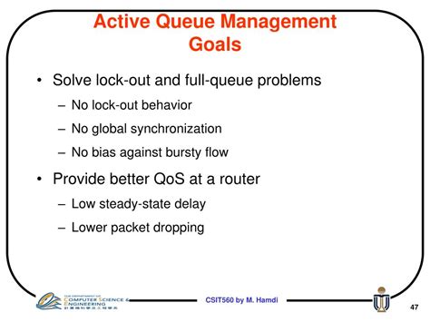 Ppt Qos In The Internet Scheduling Algorithms And Active Queue