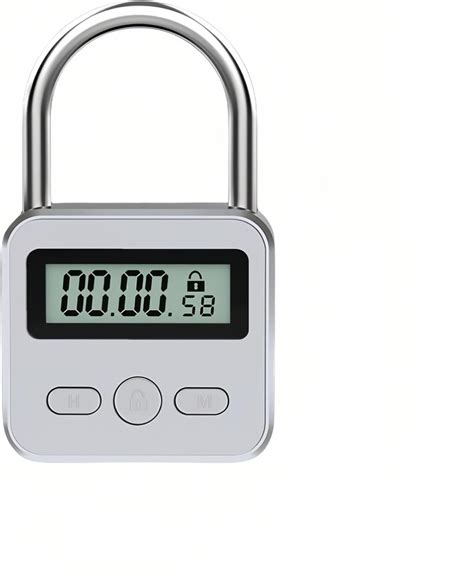 Metal Timer Lock Electronic Time Padlock 99 Hours Max