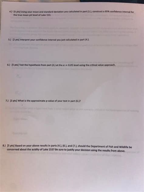 Solved Case Studies: (30 Points Each, Values Individually | Chegg.com