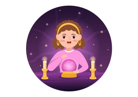 659 Fortune Teller Girl Illustrations Free In Svg Png  Iconscout
