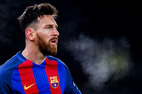 Lionel Messi Auto Portrait On Behance