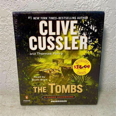 Clive Cussler The Tombs Audiobook In 2025 Clive Cussler Books