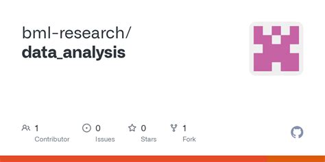 Github Bml Researchdataanalysis