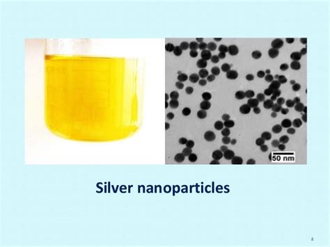 Synthesis Of Silver Nanoparticles Presentation