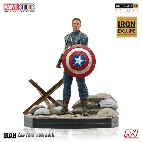 Mcu 10 Years Event Exclusive Captain America First Avenger Art Scale 1 10 Statue
