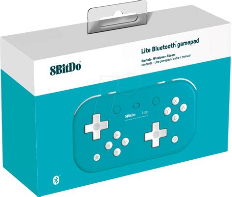 8bit Lite Blau 8bitdo Litebluetooth Controller Blue At Reichelt